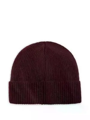 Polo Ralph Lauren Signature-cuff Beanie - Red