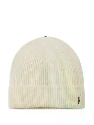Polo Ralph Lauren Signature-cuffed Beanie - Neutrals