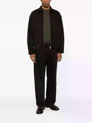 JAMES PERSE Crew-neck T-shirt - Brown
