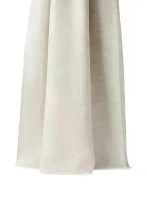 Brunello Cucinelli Sparkling Linen Scarf - Neutrals