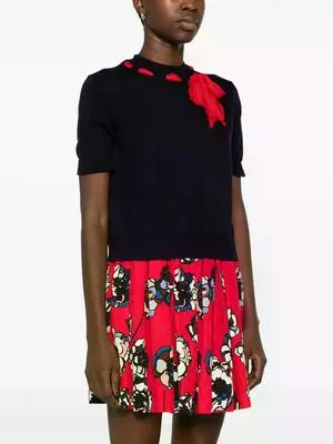 Miu Miu 2000s Ribbon-detail Top
