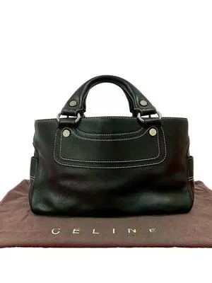 Celine 2000 Leather Boogie Handbag