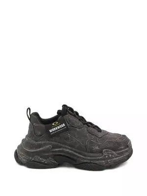 Women's Faded Black Shoes
