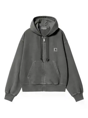 Carhartt Work In Progress Nelson Zip-up Hoodie - Grey