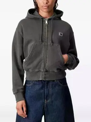 Carhartt Work In Progress Nelson Zip-up Hoodie - Grey