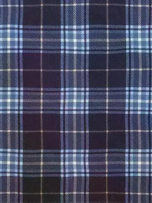 Eric Bompard Woven Tartan Scarf