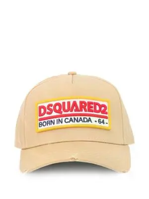 Dsquared2 Logo Patch Cap - Neutrals