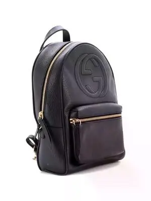 Gucci Soho Chain Leather Backpack