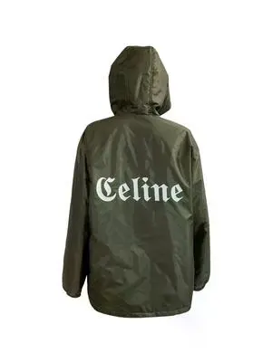 Celine Logo-print Hooded Jacket