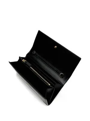 Roberto Cavalli Serpentine Chain Wallet - Black