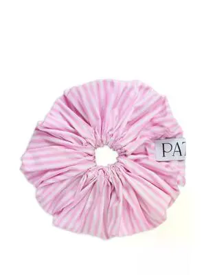 Patou Striped Scrunchie - Pink