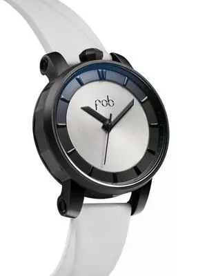 FOB PARIS R360 Concrete 36mm Watch - Silver