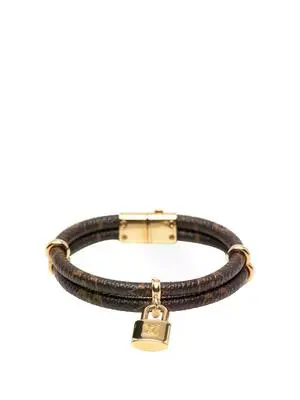 LOUIS VUITTON 2021-2025 Monogram Keep It Twice Bracelet - Brown