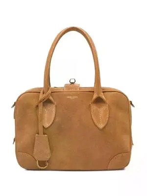 GOLDEN GOOSE Vita Suede Tote Bag - Camel
