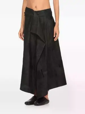 Y’s Asymmetric Midi Skirt