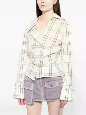 Attico Plaid Shirt
