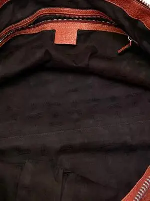 Gucci 2016-2026 Medium Leather Bamboo Bar Tote Bag