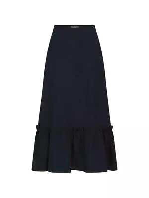 N.peal Sofia Ruffle Long Skirt