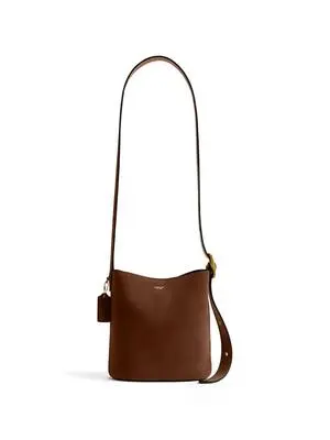 COACH Bleecker 21 Leather Shoulder Bag