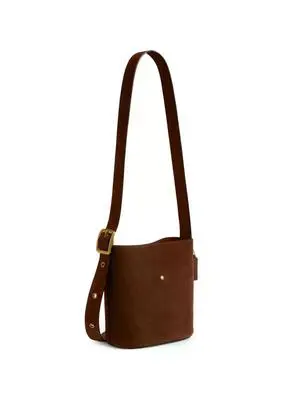 COACH Bleecker 21 Leather Shoulder Bag