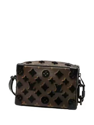 LOUIS VUITTON 2020 Monogram Tuffetage Mini Soft Trunk - Brown