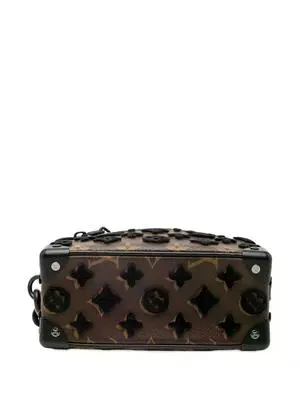 LOUIS VUITTON 2020 Monogram Tuffetage Mini Soft Trunk - Brown