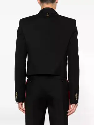 Alexander McQueen Double-breasted Trim Blazer