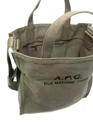 A.p.c. Recuperation Canvas Shoulder Bag