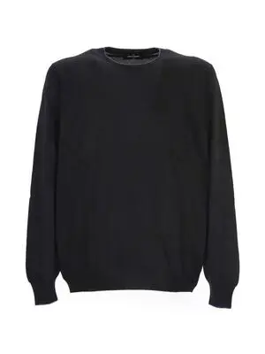 GRAN SASSO Crew-neck Sweater - Black