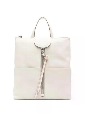 GIANNI CHIARINI Zip-fastening Backpack - White