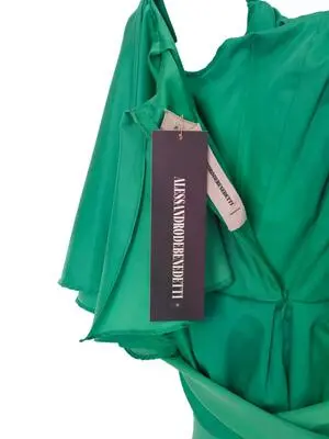 ALESSANDRO DE BENEDETTI Cotton Ruffled Dress