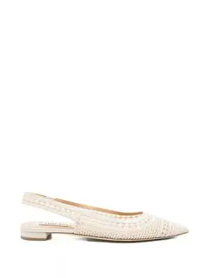 ARTEANA Woven Slingback Sandals