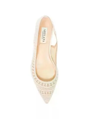 ARTEANA Woven Slingback Sandals