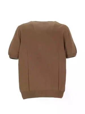 GRAN SASSO Knitted Short-sleeve T-shirt