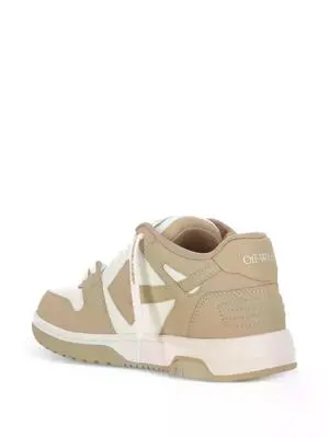 Off-White Cutout Detail Sneakers