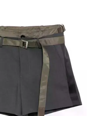 Sacai Belted Shorts