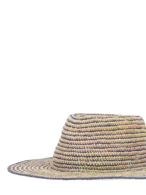Helen Kaminski Striped Raffia Hat