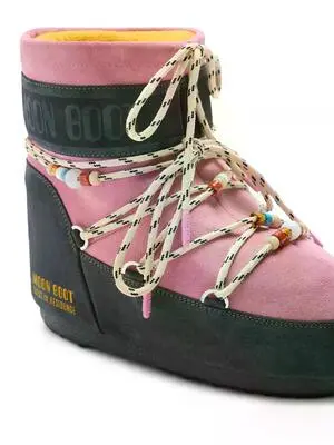Moon Boot X Guest In Residence Round-toe Boots - Pink