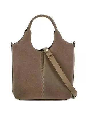 TOD'S Round Handle Tote Bag - Neutrals