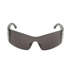 Balenciaga Bossy Mask Sunglasses - Black