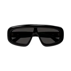 Bottega Veneta Bombe Shield Sunglasses - Black
