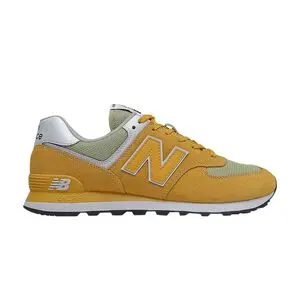NEW BALANCE 574 Athletic Sneakers - Yellow