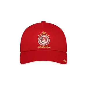 Aimé Leon Dore X Olympiacos F.c. Logo Cap - Red