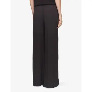 JOSEPH Dee Crepe Wide-leg Trousers
