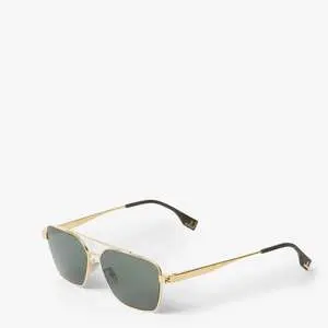 Fendi Metal Pilot Sunglasses