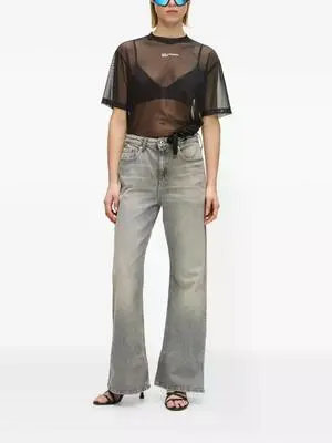Karl Lagerfeld Five-pocket Flare Jeans - Grey