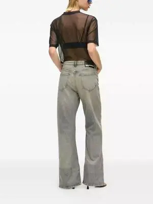 Karl Lagerfeld Five-pocket Flare Jeans - Grey