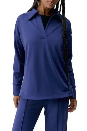 BORN LIVING YOGA Lua Polo Performance Sport Sweatshirt