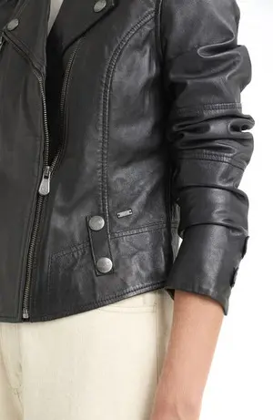VELEZ Sheep Leather Biker Jacket