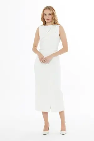 White Pencil Dresses